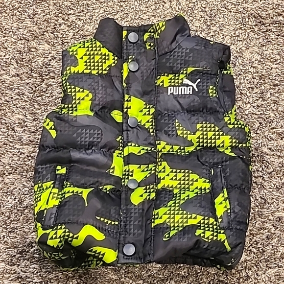 Puma | Jackets & Coats | Puma Camo Infant Puffer Vest Size 69m | Poshmark